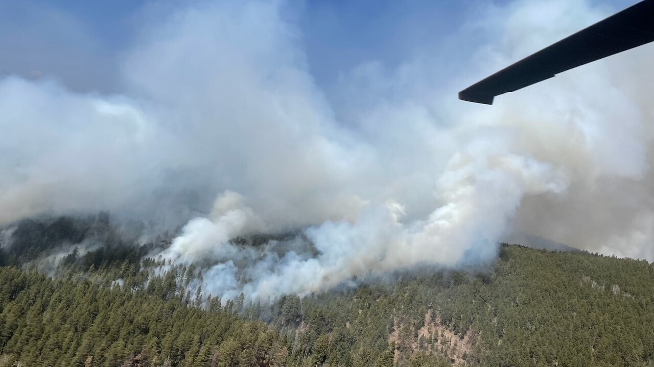 New Mexico wildfire is now the state's largest in modern history : NPR