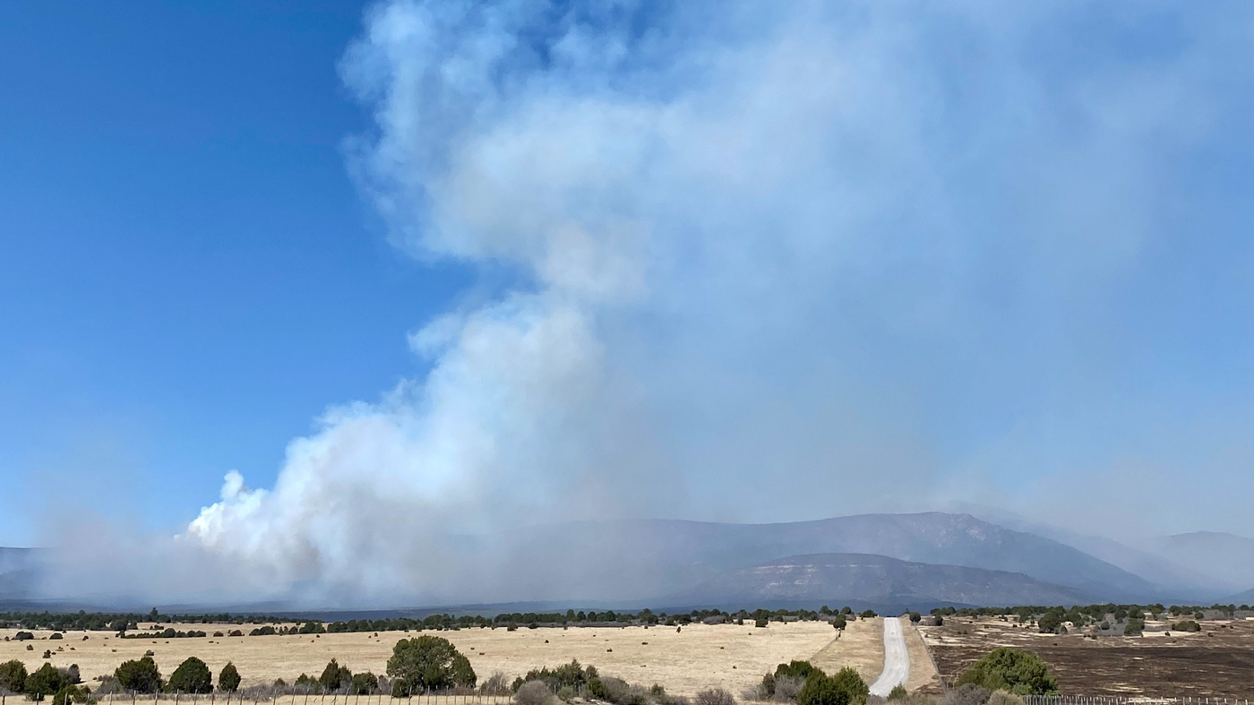 New Mexico wildfire is now the state's largest in modern history : NPR