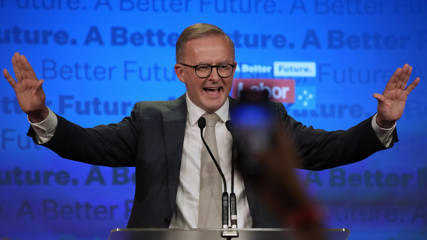 Albanese elected Australia's leader in complex poll result : NPR