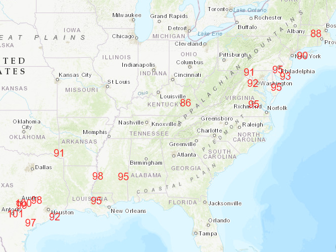 Large swaths of the U.S. set daily temperature records | NCPR News