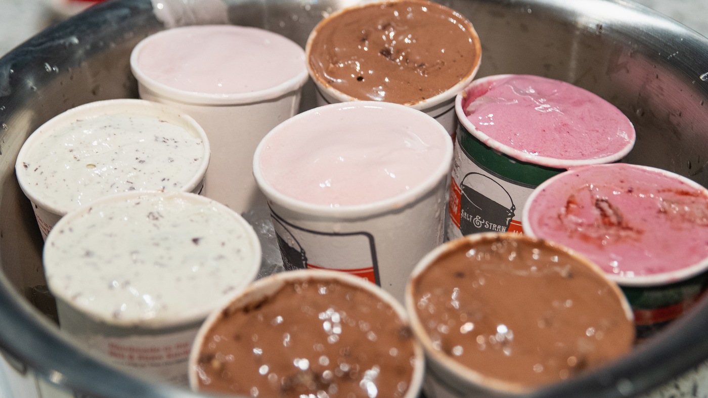Here's how you can go vegan with your National Ice Cream Day treat : NPR