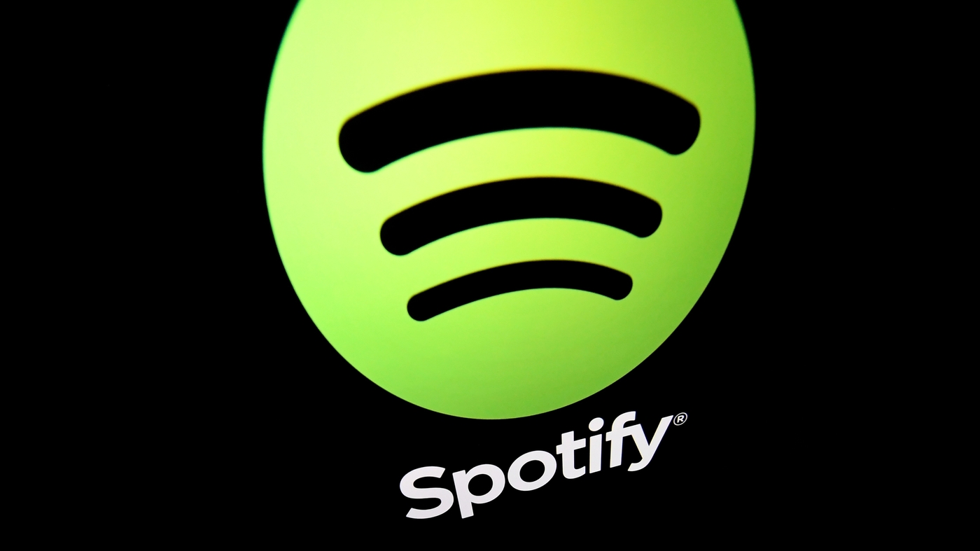 Lapsed security certificate briefly downs publisher on Spotify : NPR