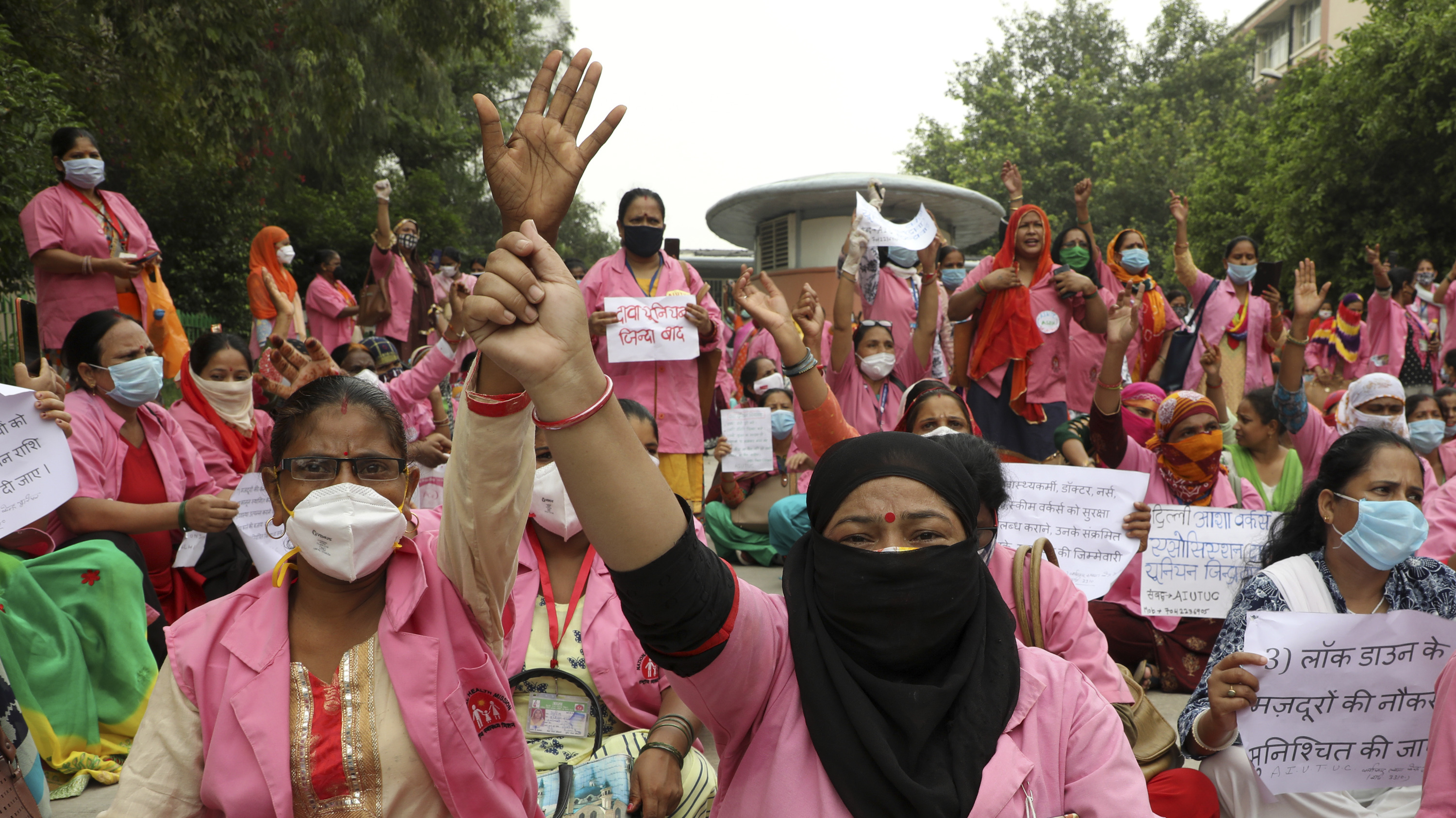 These female health-care workers won a huge WHO honor. They'd like a ...