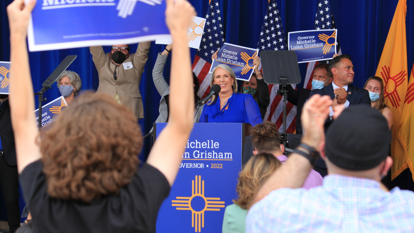 New Mexico results: Michelle Lujan Grisham will face Mark Ronchetti : NPR