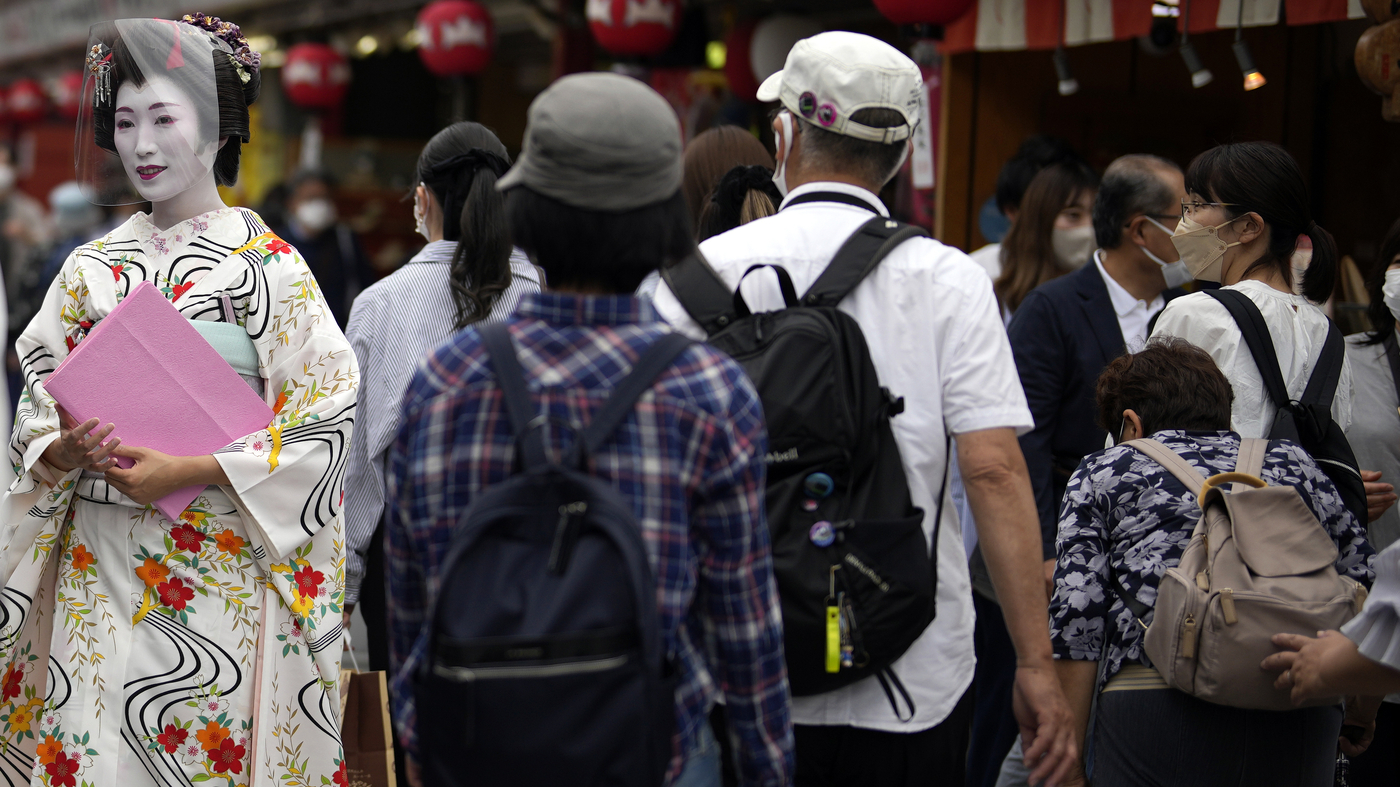 Japan Eases Foreign Tourism Ban : NPR
