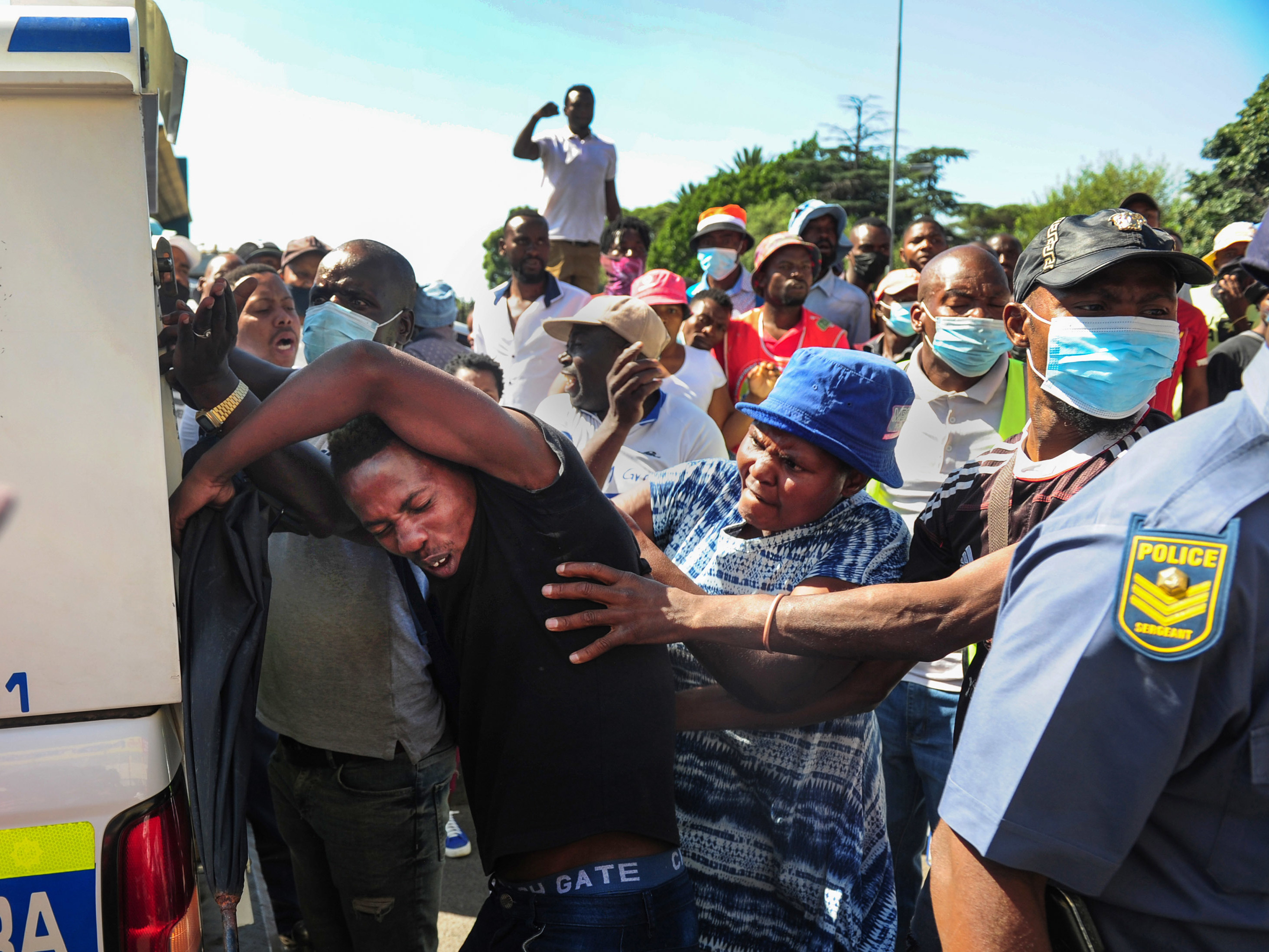 A movement gains force to 'put South Africans first,' and to drive ...