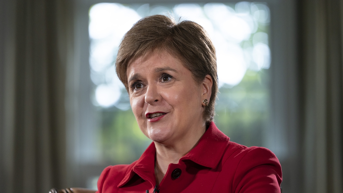 Scotland's leader starts a campaign for a new independence vote : NPR