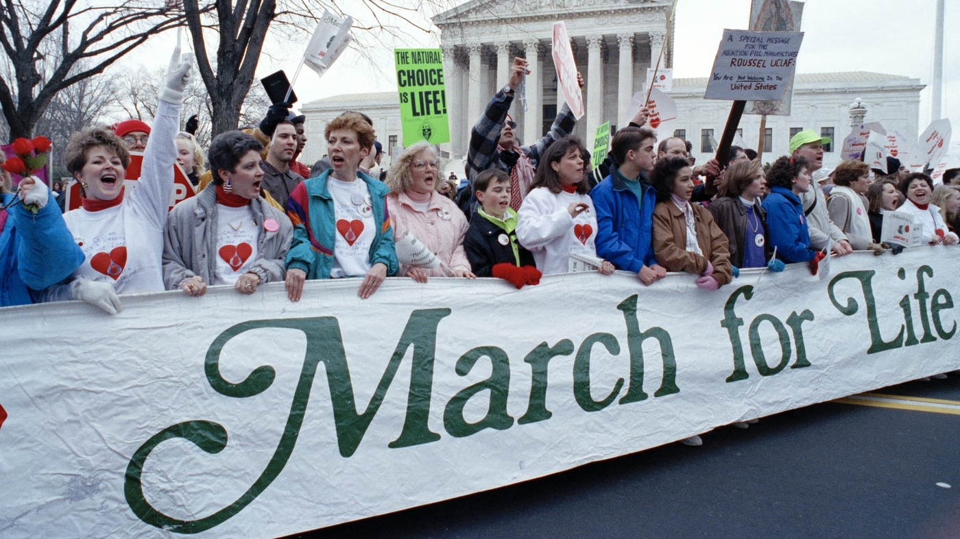 The grassroots movement against abortion rights : Throughline : NPR