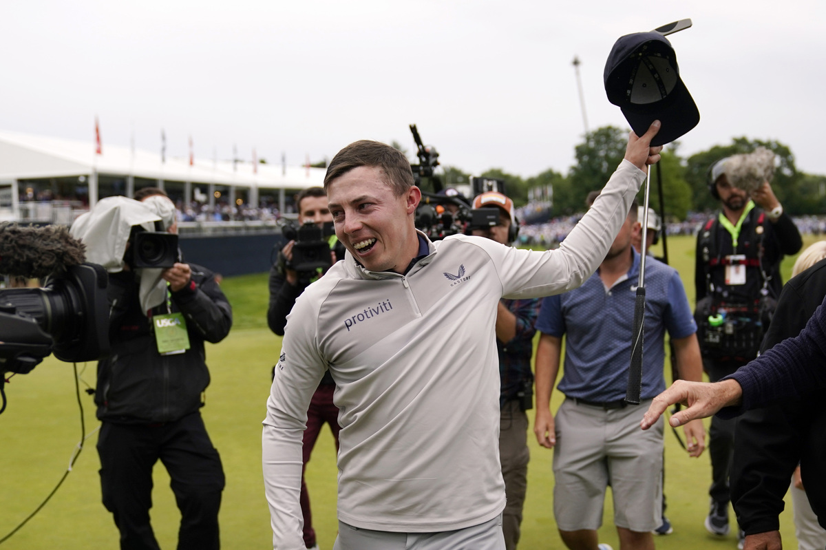 Matthew Fitzpatrick wins the U.S. Open : NPR