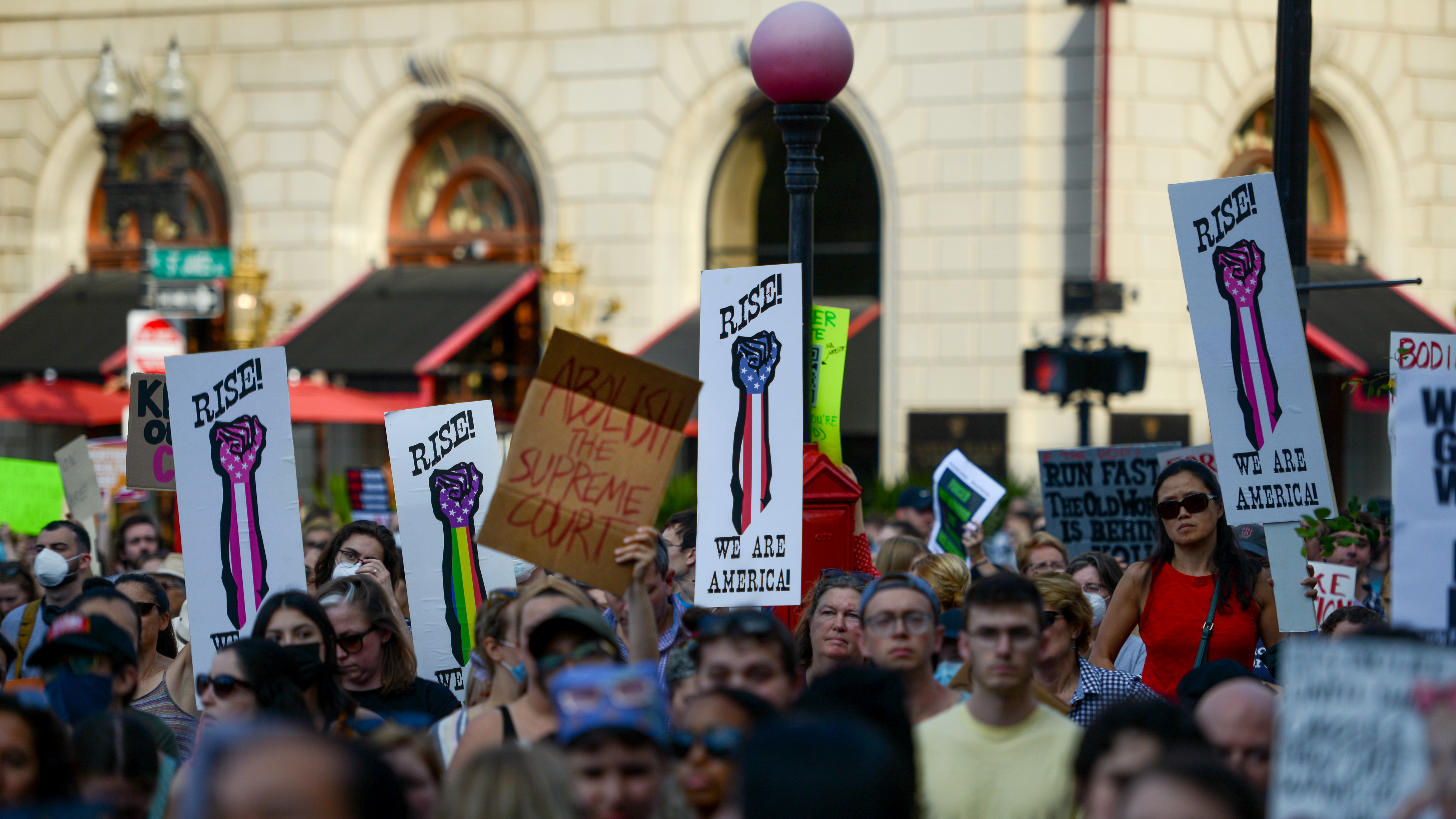 Photos: See reactions to the Roe v. Wade decision across the U.S. : The ...