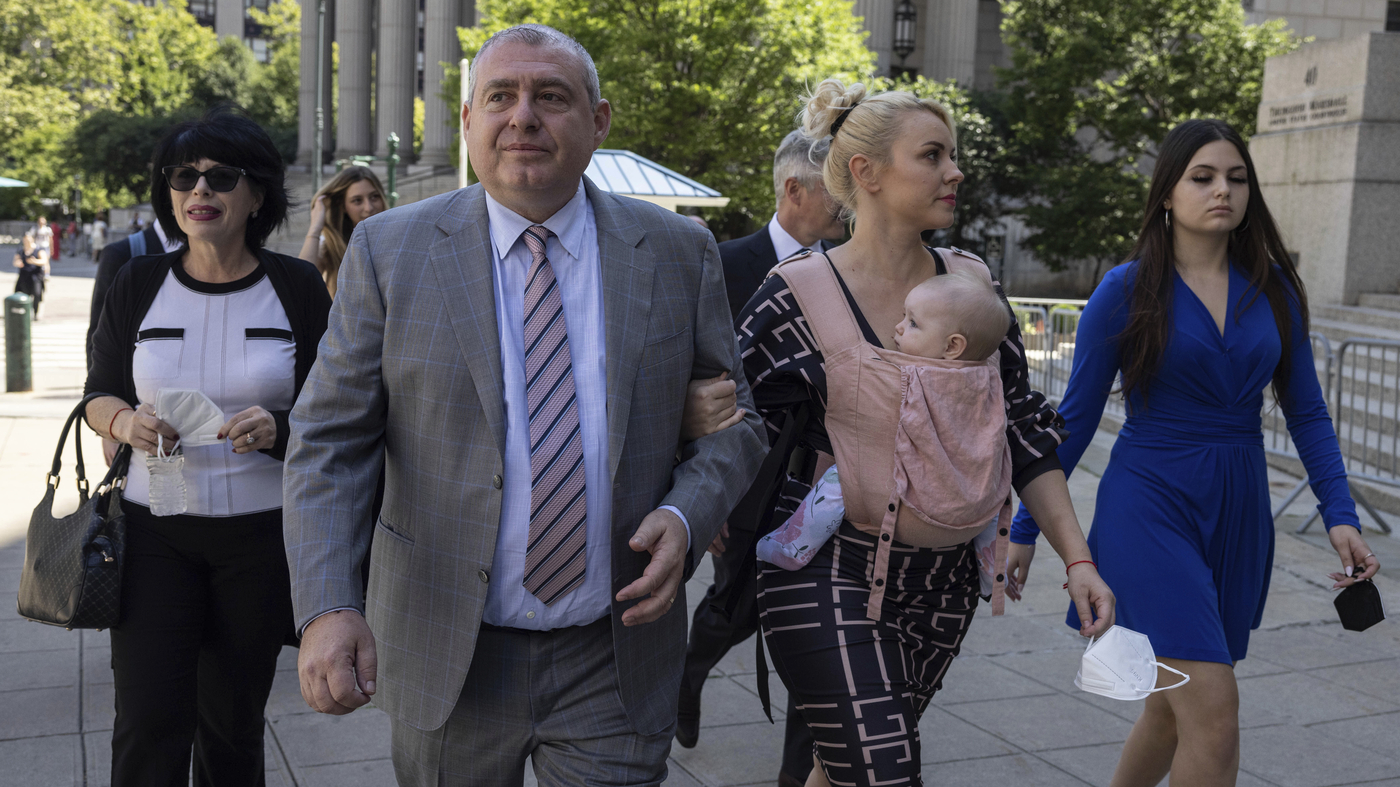 Giuliani associate Lev Parnas is sentenced to 20 months in prison : NPR