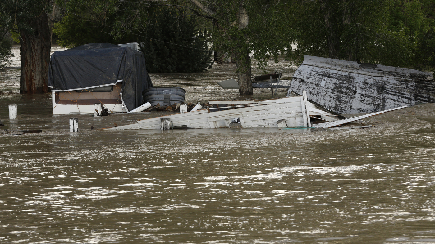 Yellowstone flood leaves lasting mark on Red Lodge, Montana : NPR