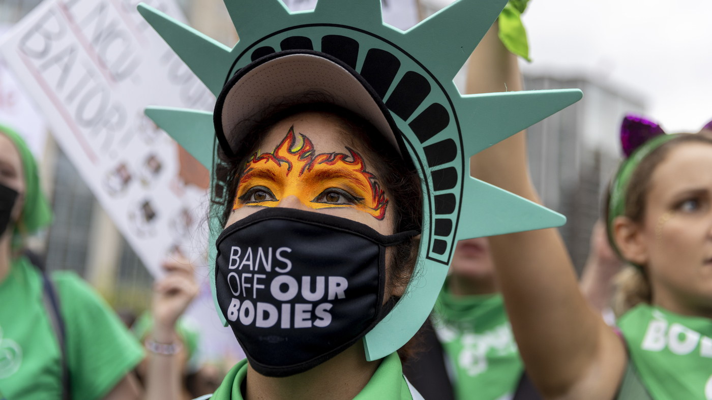 Photos: Abortion rights activists protest outside the White House : The ...