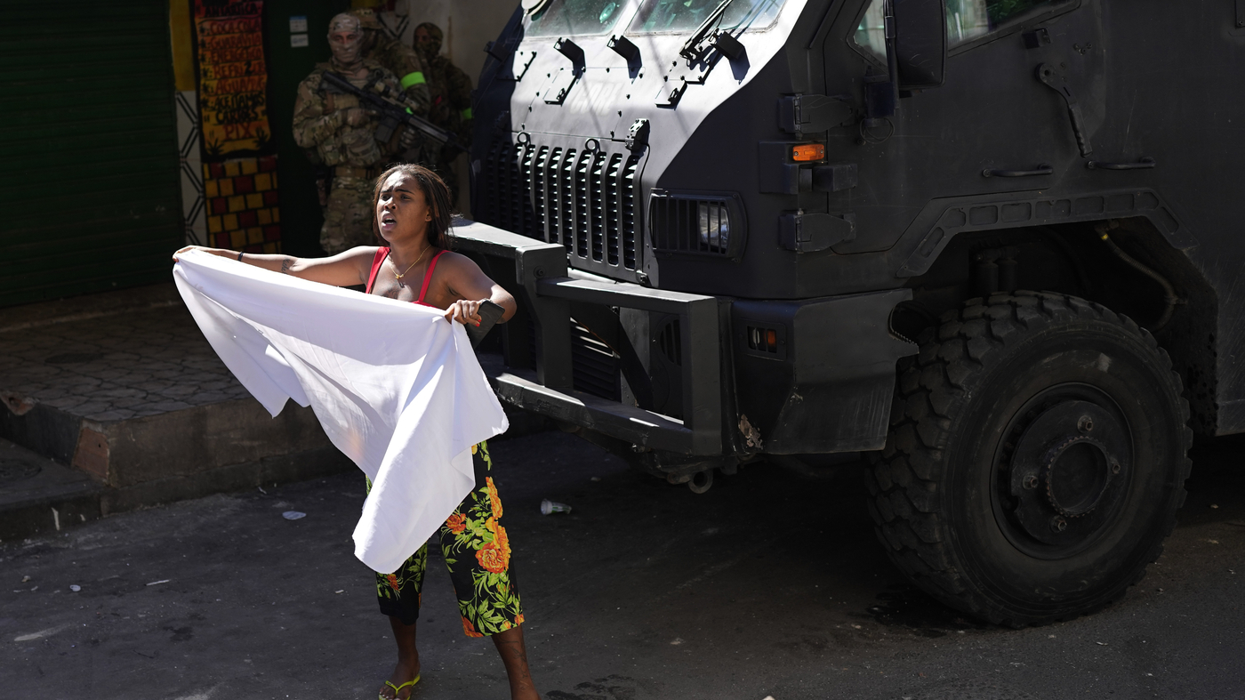 Deadly raid in Rio favela sparks police violence complaints : NPR