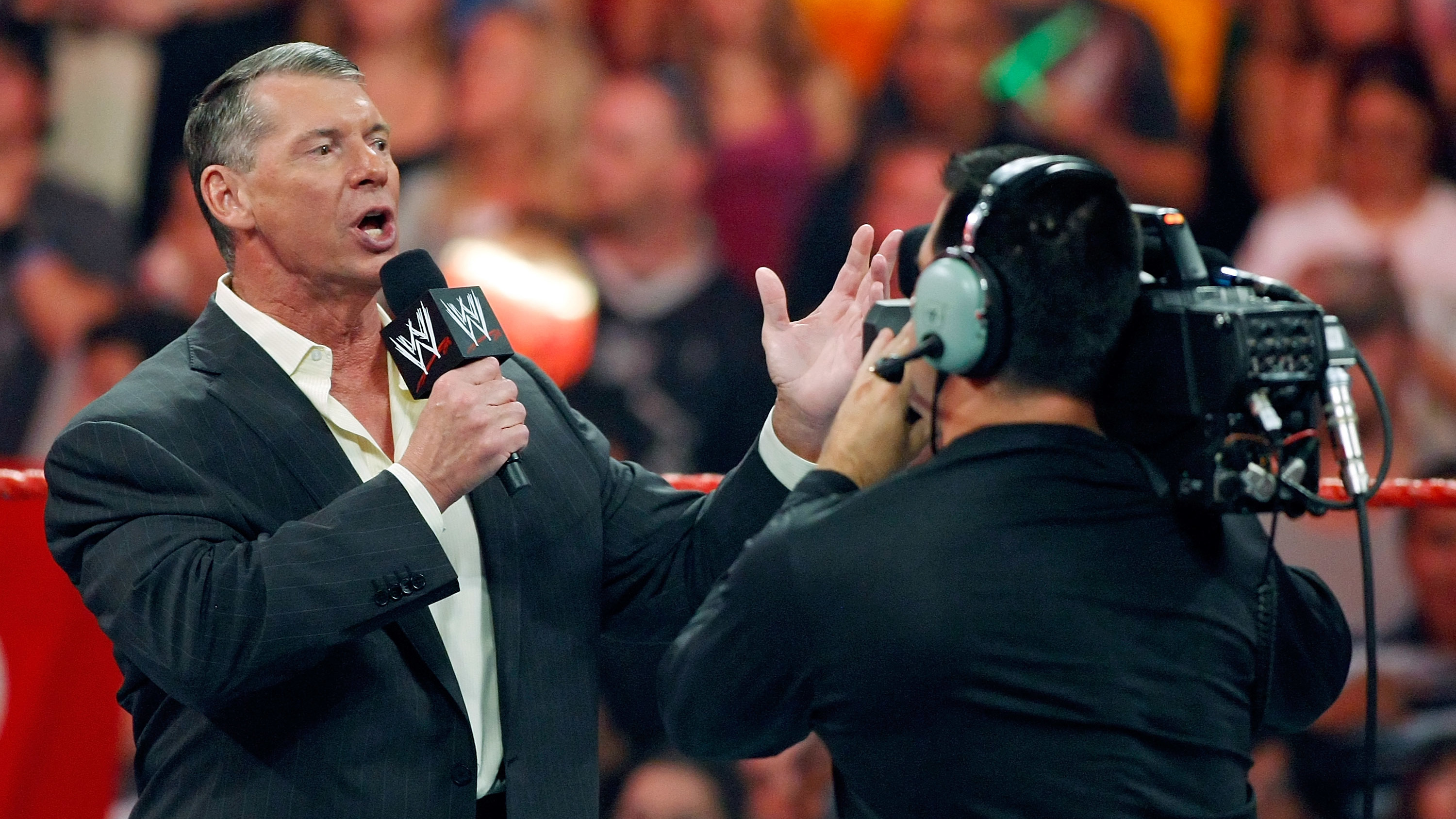 Vince McMahon, long time CEO of the WWE announces his retirement. : NPR
