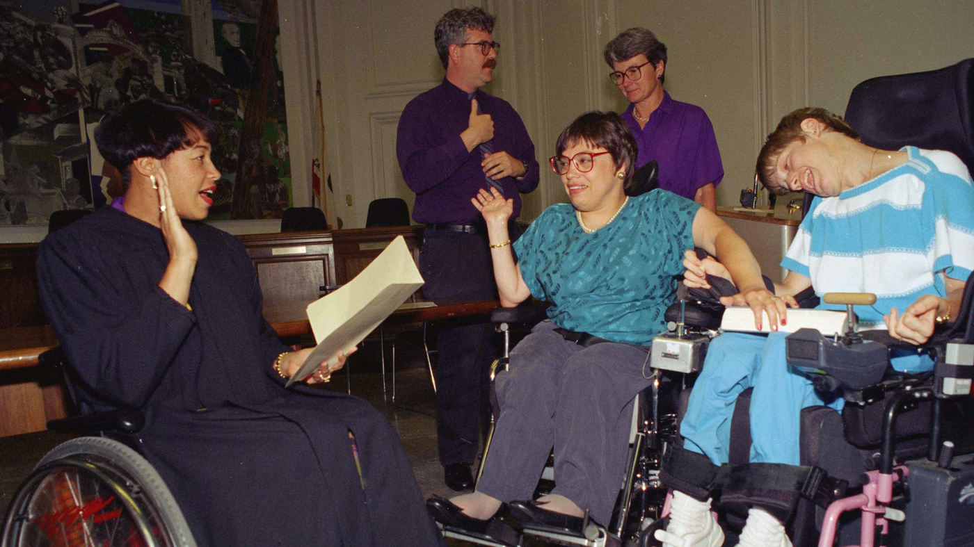 The ADA was enacted 32 years ago. Activists say more needs to be done : NPR