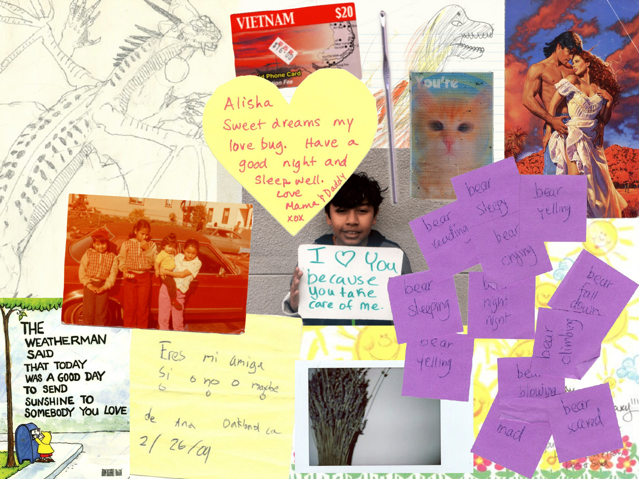 A librarian collects all the things left in books — from love letters ...