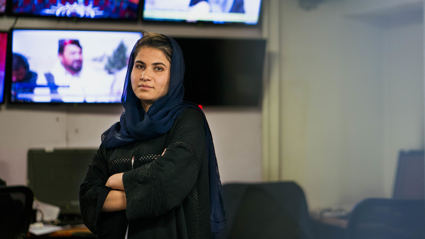 Inside a TV news station determined to report facts in the Taliban's ...