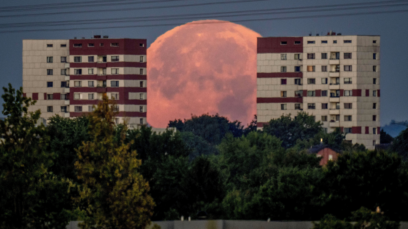 Stunning photos show the last supermoon of the year in cities across ...