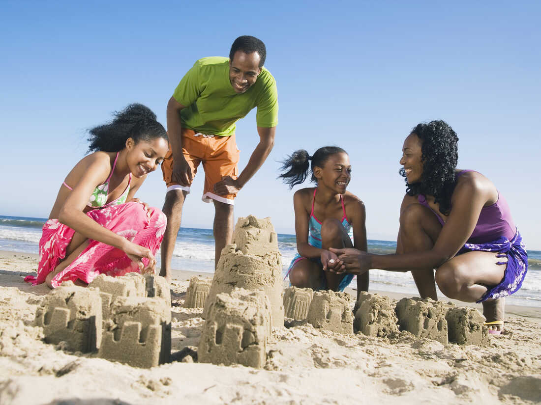 Micro Wave: How to Build a Sandcastle Dreamhouse! : Short Wave : NPR
