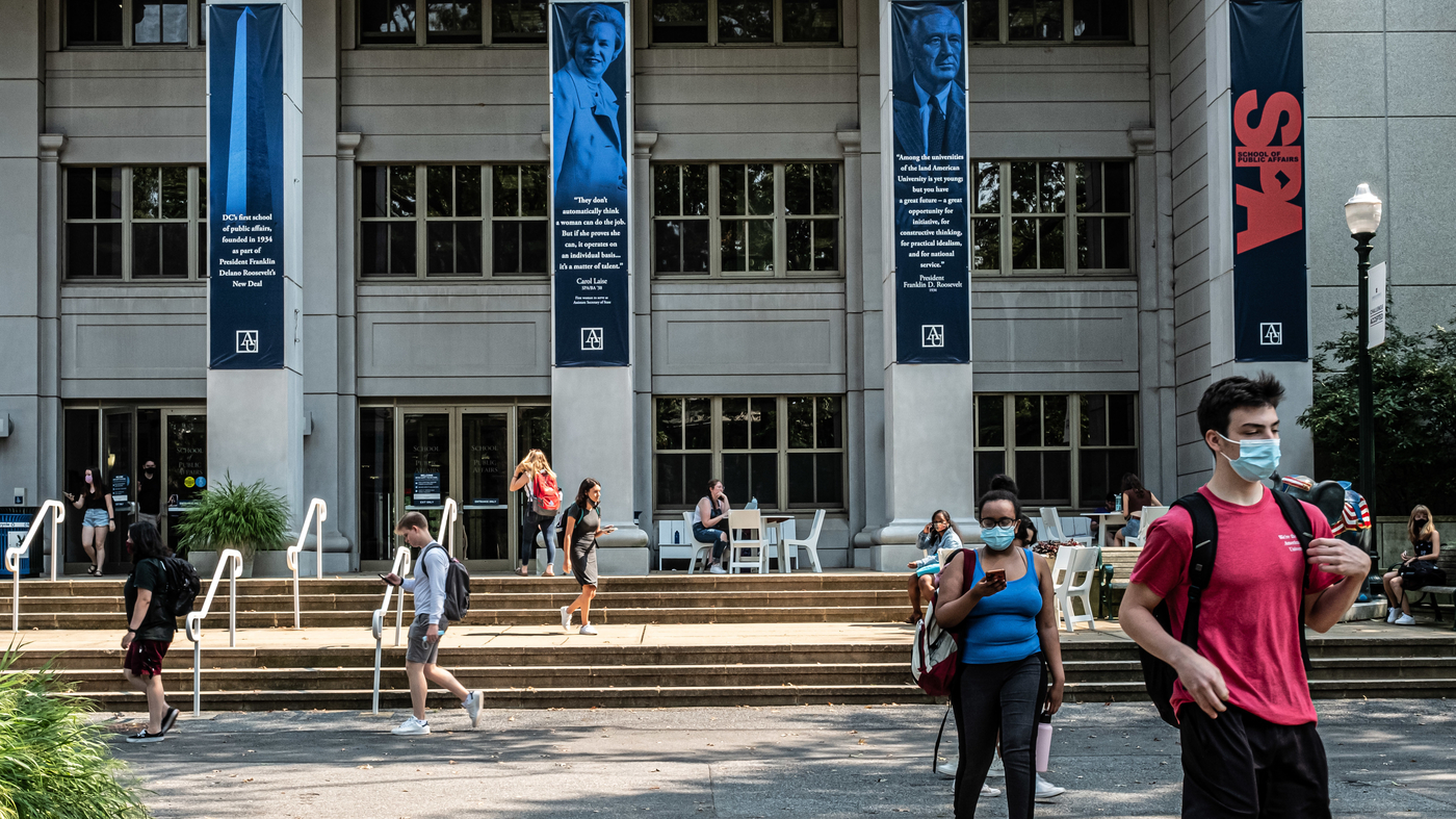 American University staffers end strike after reaching settlement : NPR