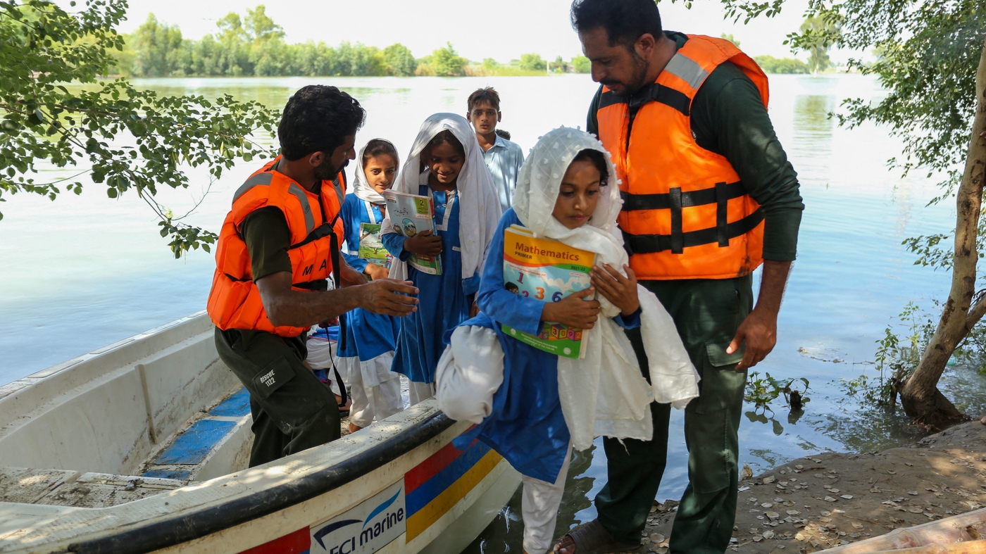 Pakistan's catastrophic floods, in pictures : The Picture Show : NPR