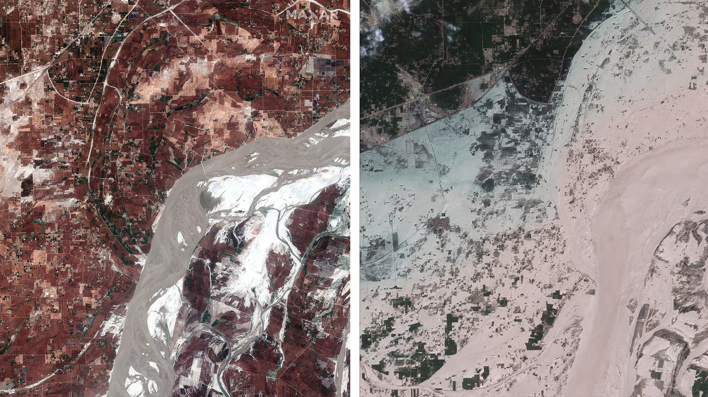 Pakistan's catastrophic floods, in pictures : The Picture Show : NPR