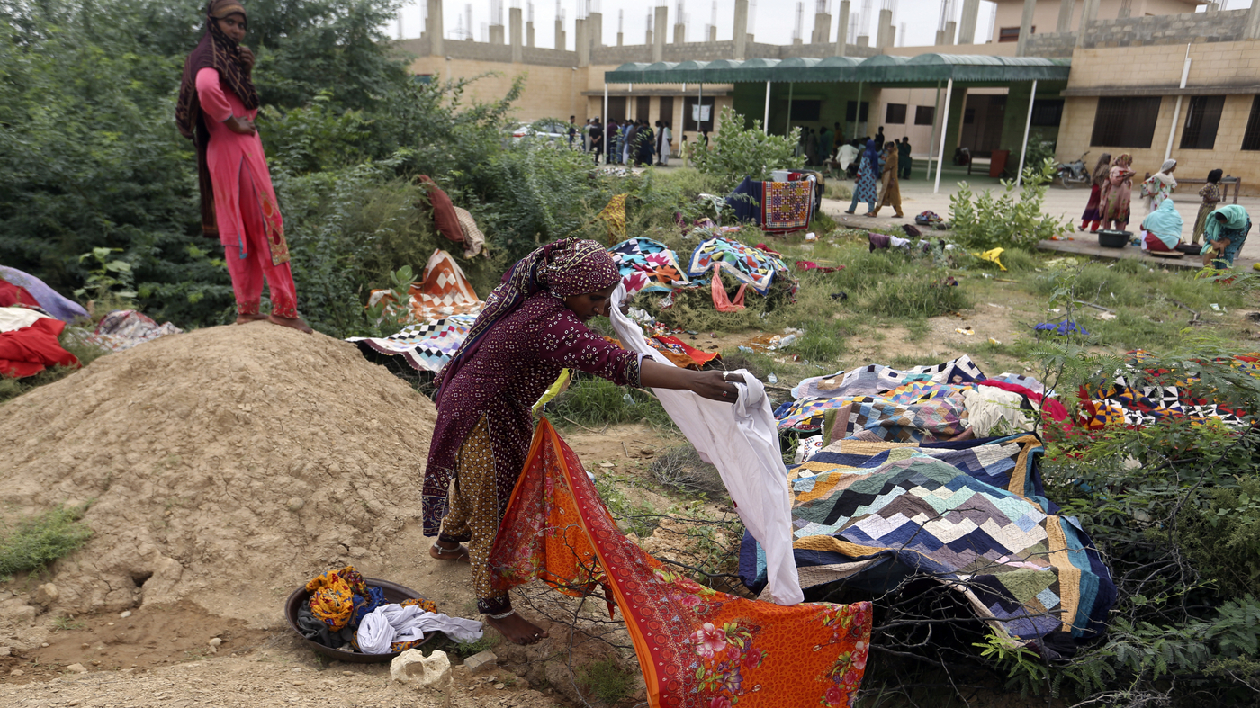 Pakistan's catastrophic floods, in pictures : The Picture Show : NPR