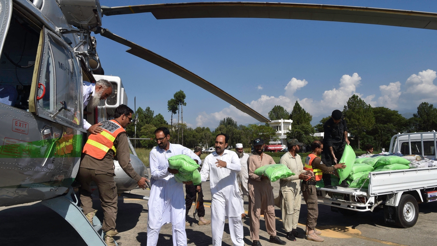 Pakistan's catastrophic floods, in pictures : The Picture Show : NPR