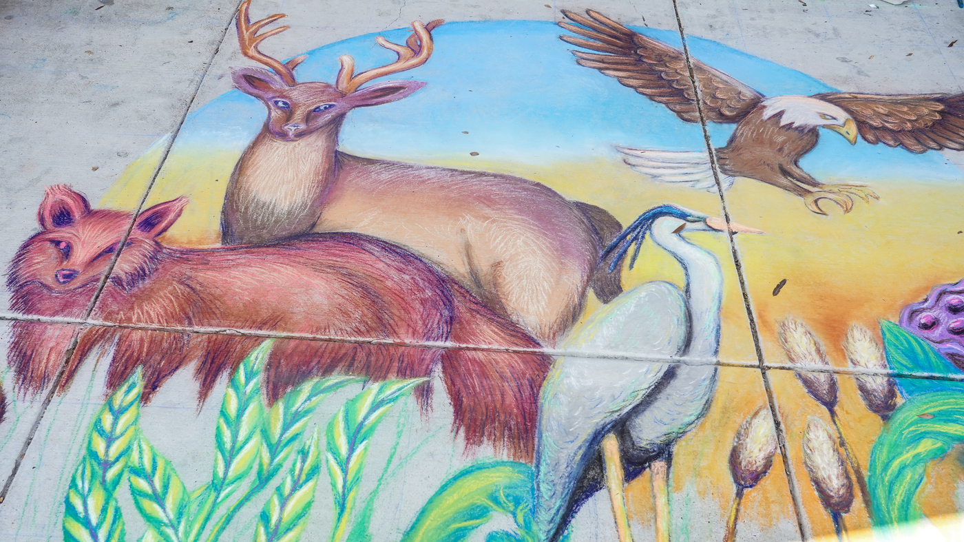 For these children, a piece of chalk is a powerful tool for self ...