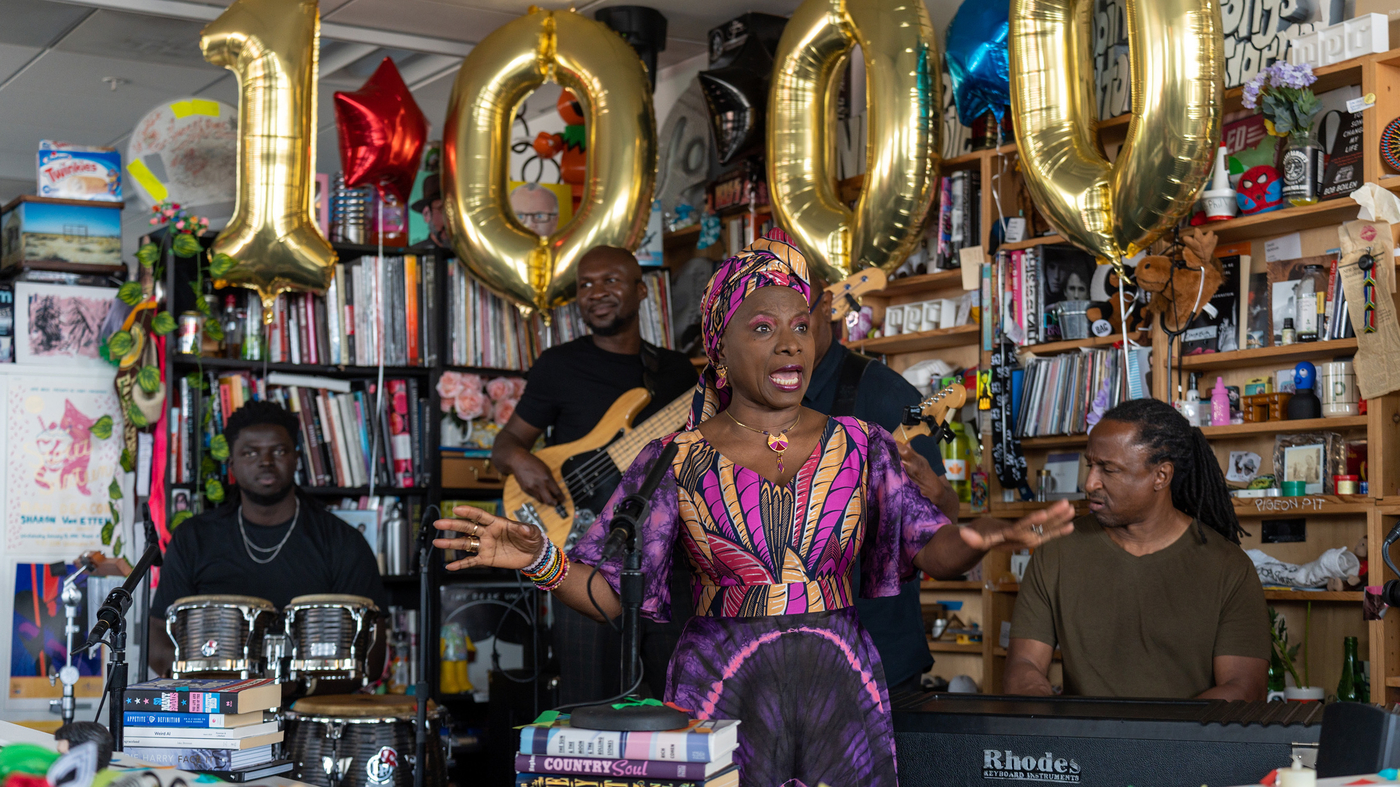 Angélique Kidjo: Tiny Desk Concert : NPR