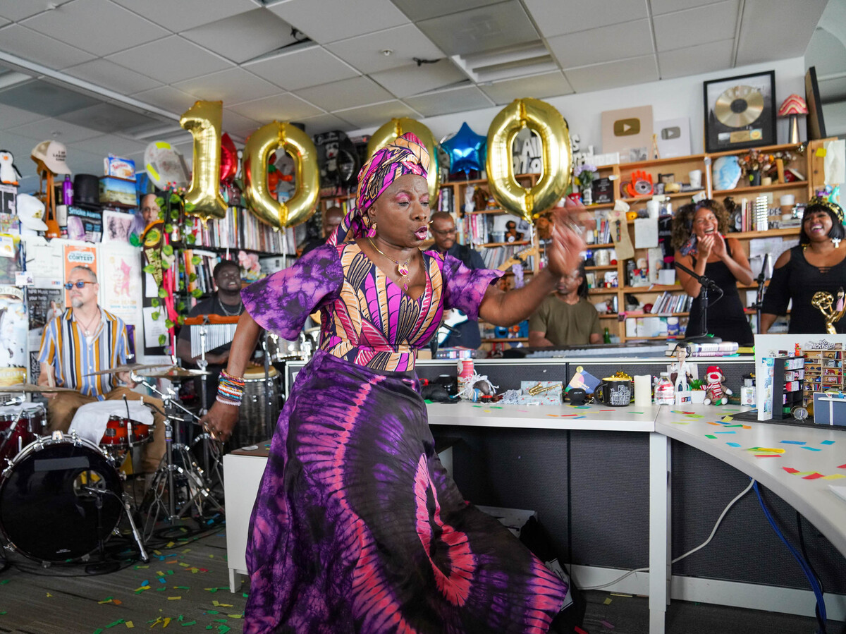 The 1,000th Tiny Desk stars Angélique Kidjo. Read our exclusive ...