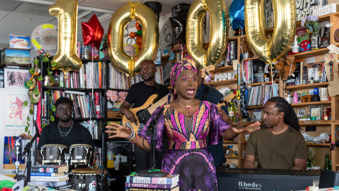 The 1,000th Tiny Desk stars Angélique Kidjo. Read our exclusive ...