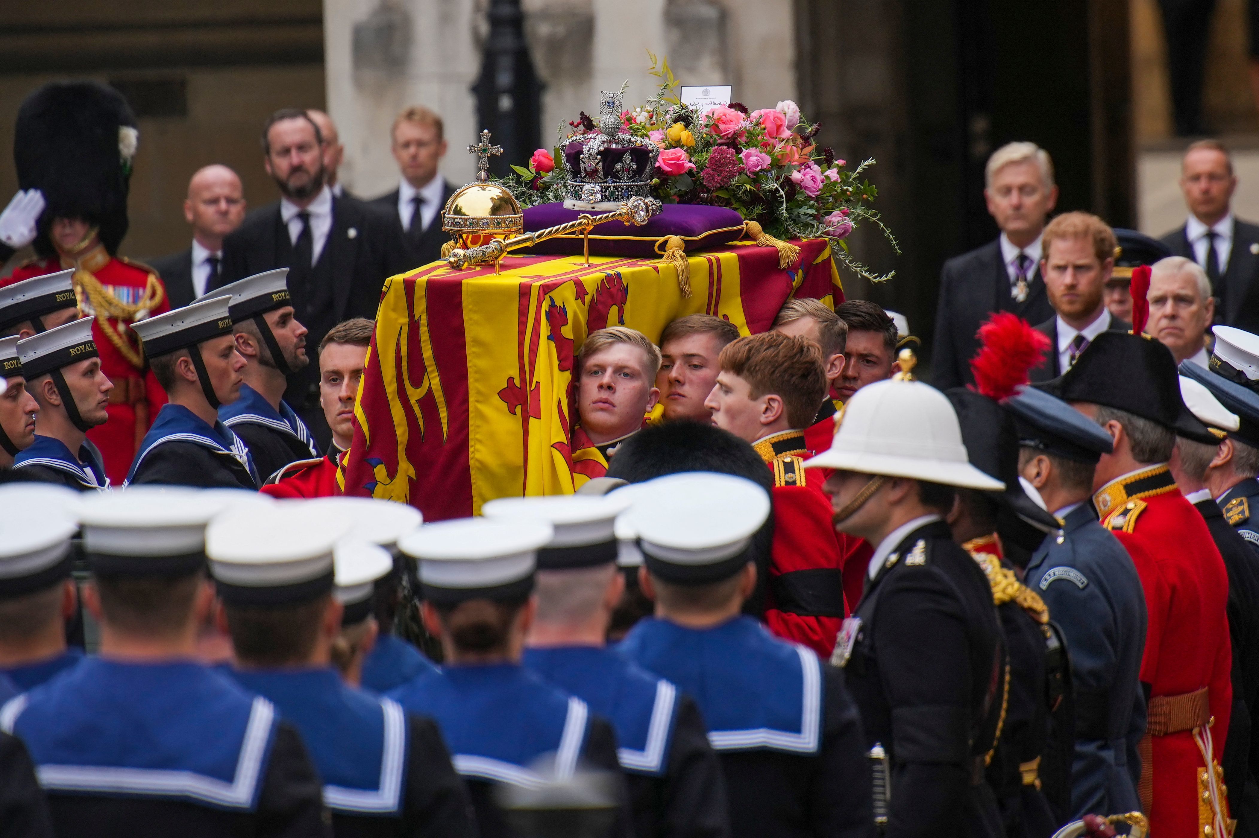 In Pictures: The state funeral of Queen Elizabeth II | NCPR News