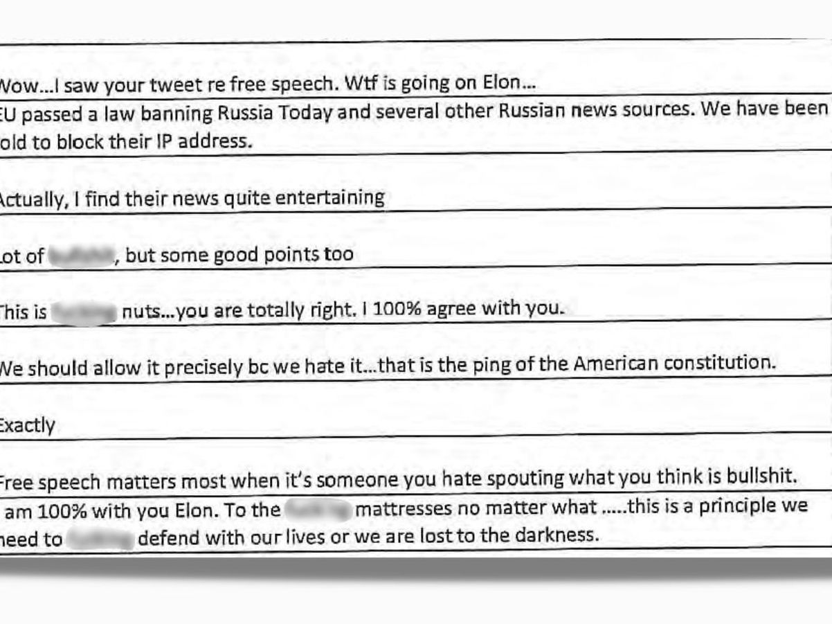 Texts released ahead of Twitter trial show Elon Musk assembling the ...