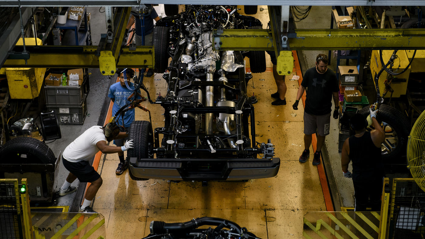 The electric vehicle boom is already transforming the auto workforce : NPR