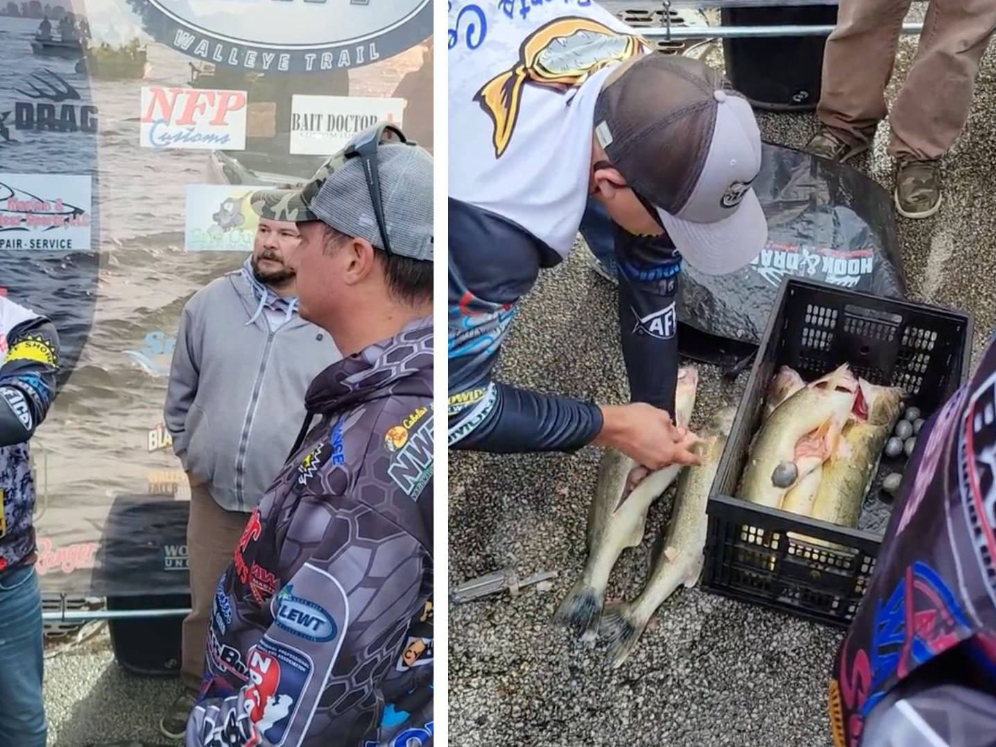 The scales turn against 2 fishermen after weights are found in fish at ...