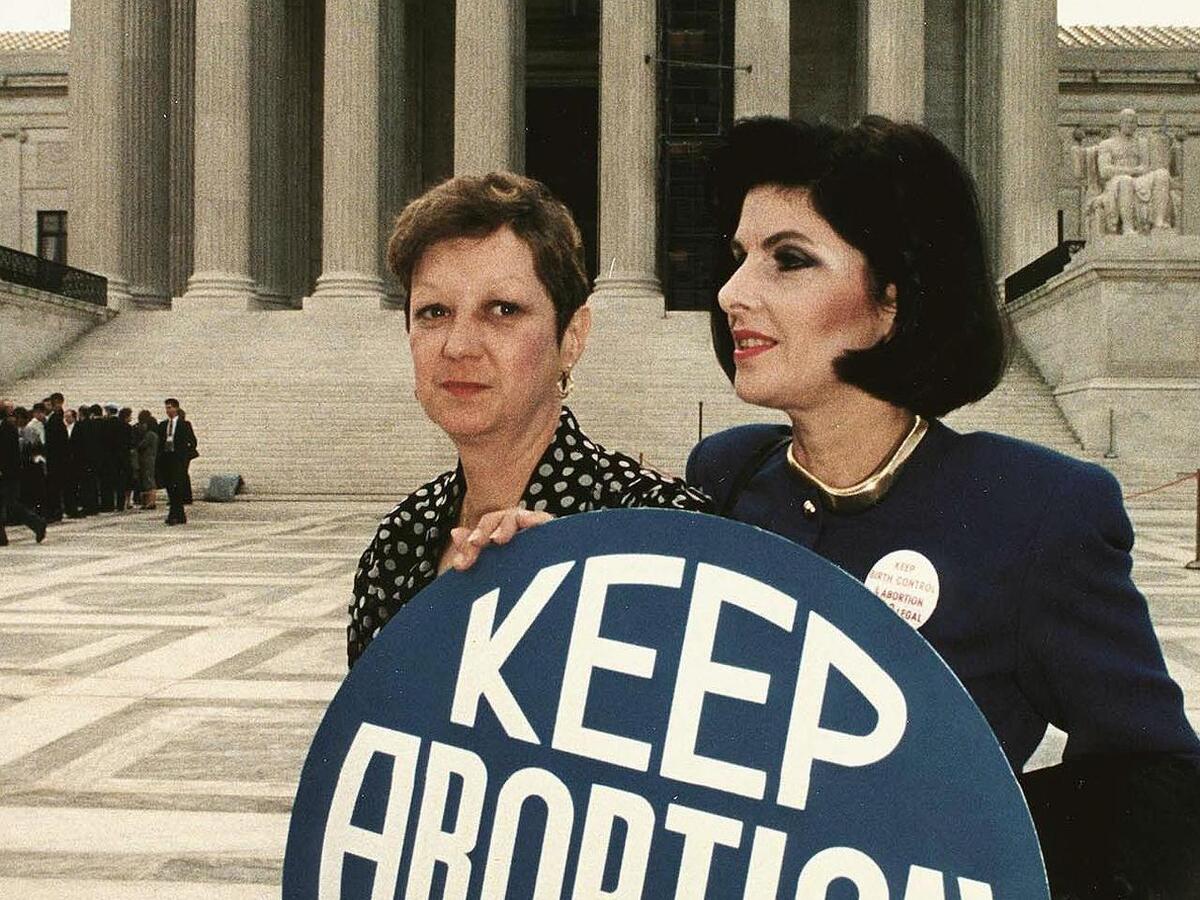 The Secret History Of Jane Roe : The NPR Politics Podcast : NPR