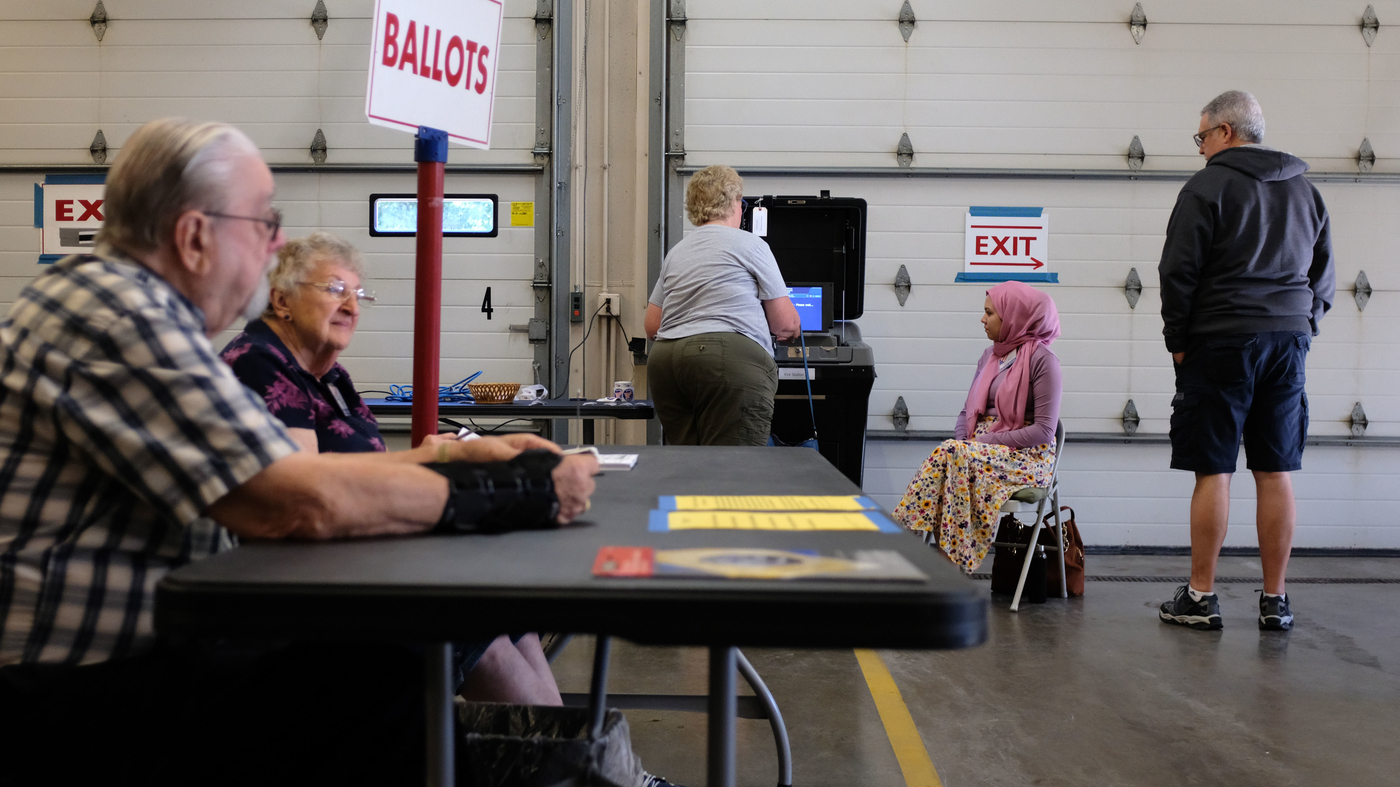 Officials are concerned about poll worker interference this fall : NPR