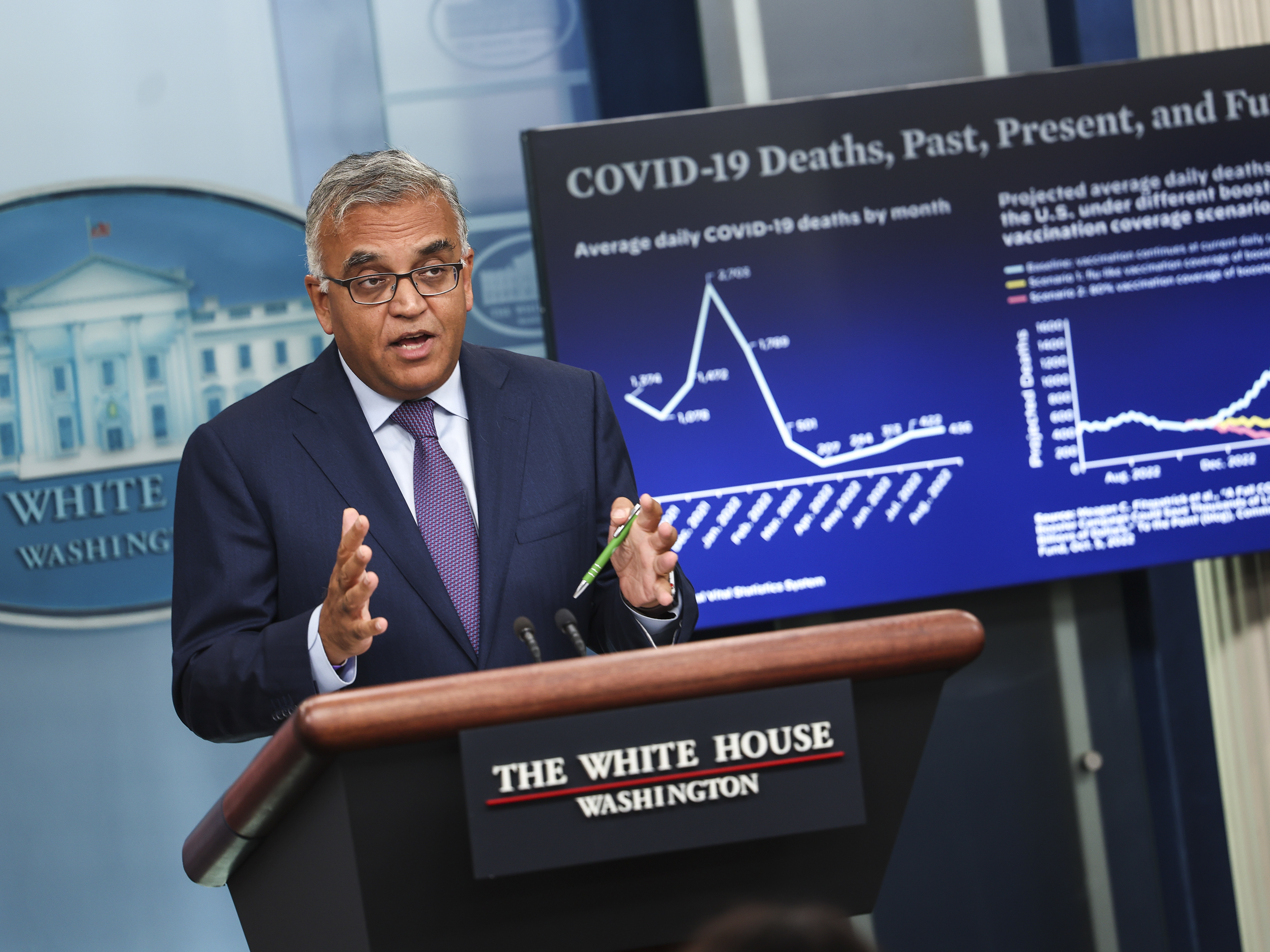 What the White House sees coming for COVID this winter | News | WLIW-FM