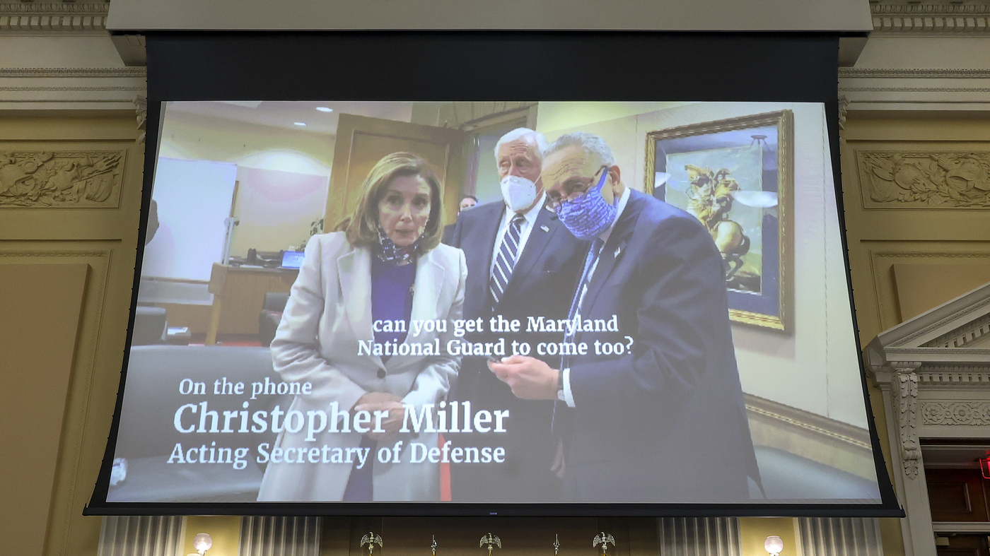 Recap: Here's what happened at the Jan. 6 committee's ninth hearing : NPR