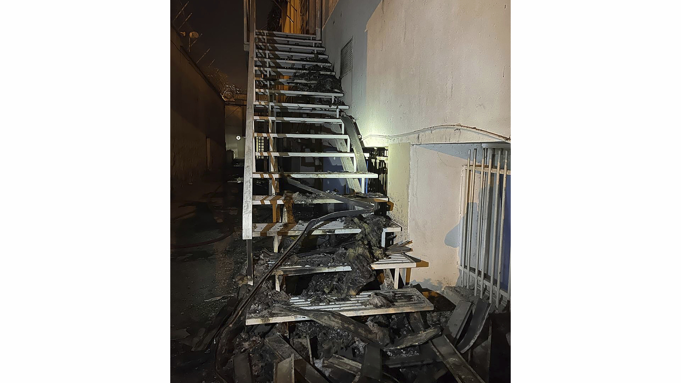 Eight died in a fire at Iran's Evin prison, which holds political ...