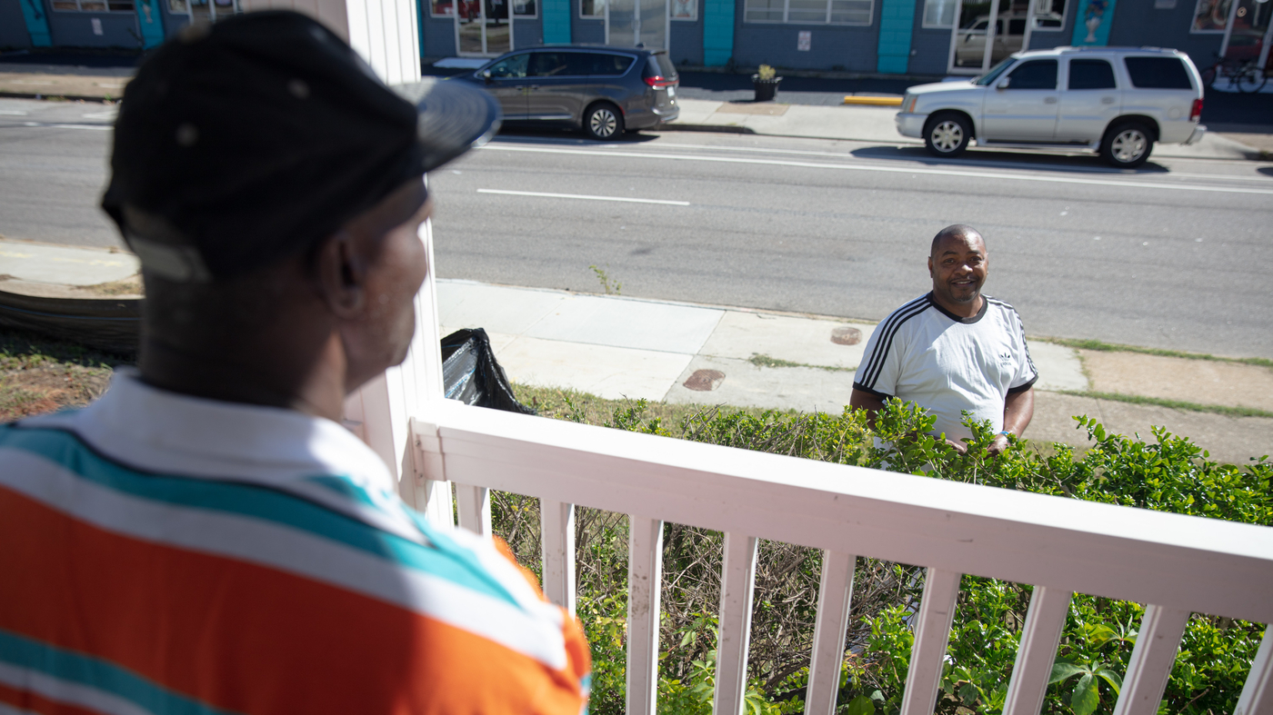 High rent is pushing homeless people to pair up as roommates : NPR