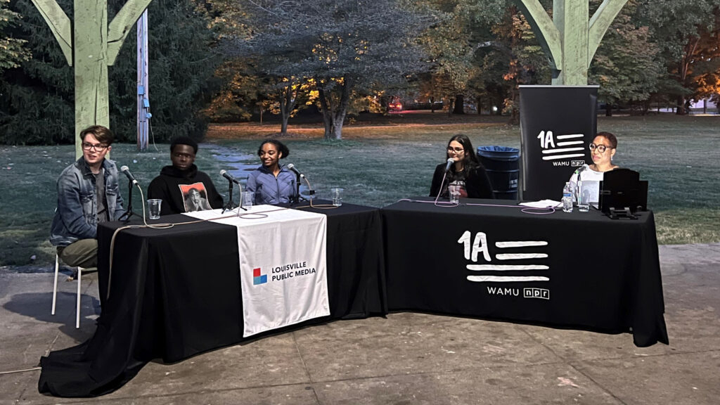 1A Remaking America: What's Weighing On High Schoolers' Minds? : NPR