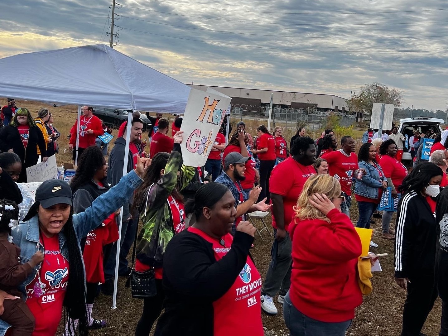 Call center workers strike over pay and working conditions | NCPR News