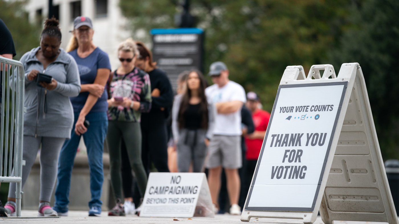 Be patient: This election is probably going to go on a while : NPR