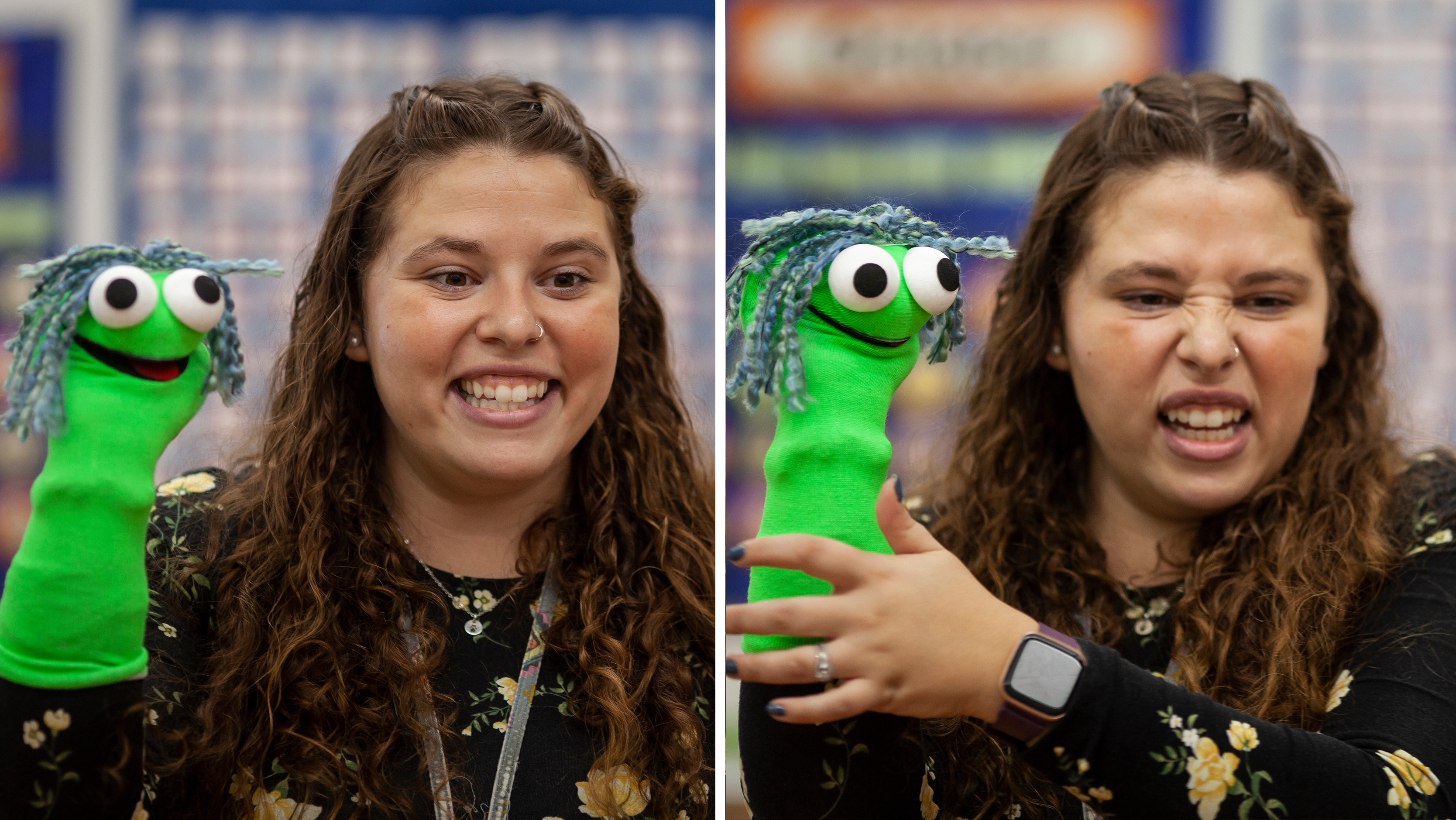 In one first-grade classroom, puppets teach children to 'shake out the ...