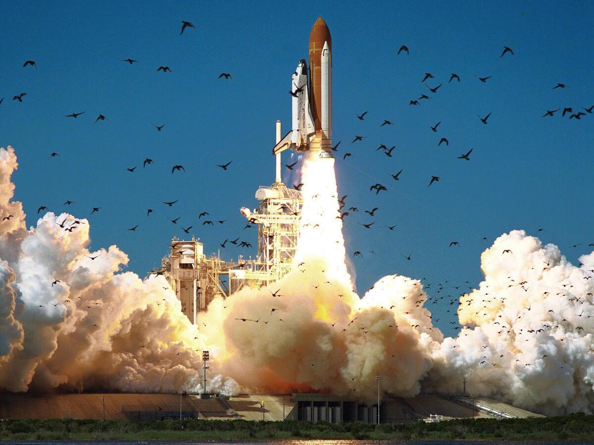 A piece of the 1985 Challenger space shuttle was found off Florida's ...