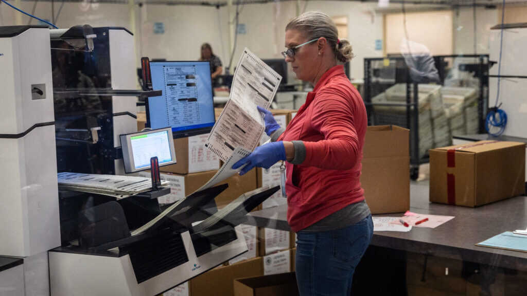 Election Roundup: The 'Blue Wall', Down Ballots, And The Latest : 1A : NPR