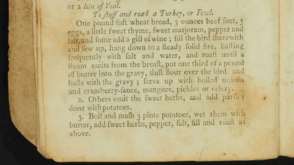 When turkey met cranberries — a dinner date from the 1700s – Foodfunda